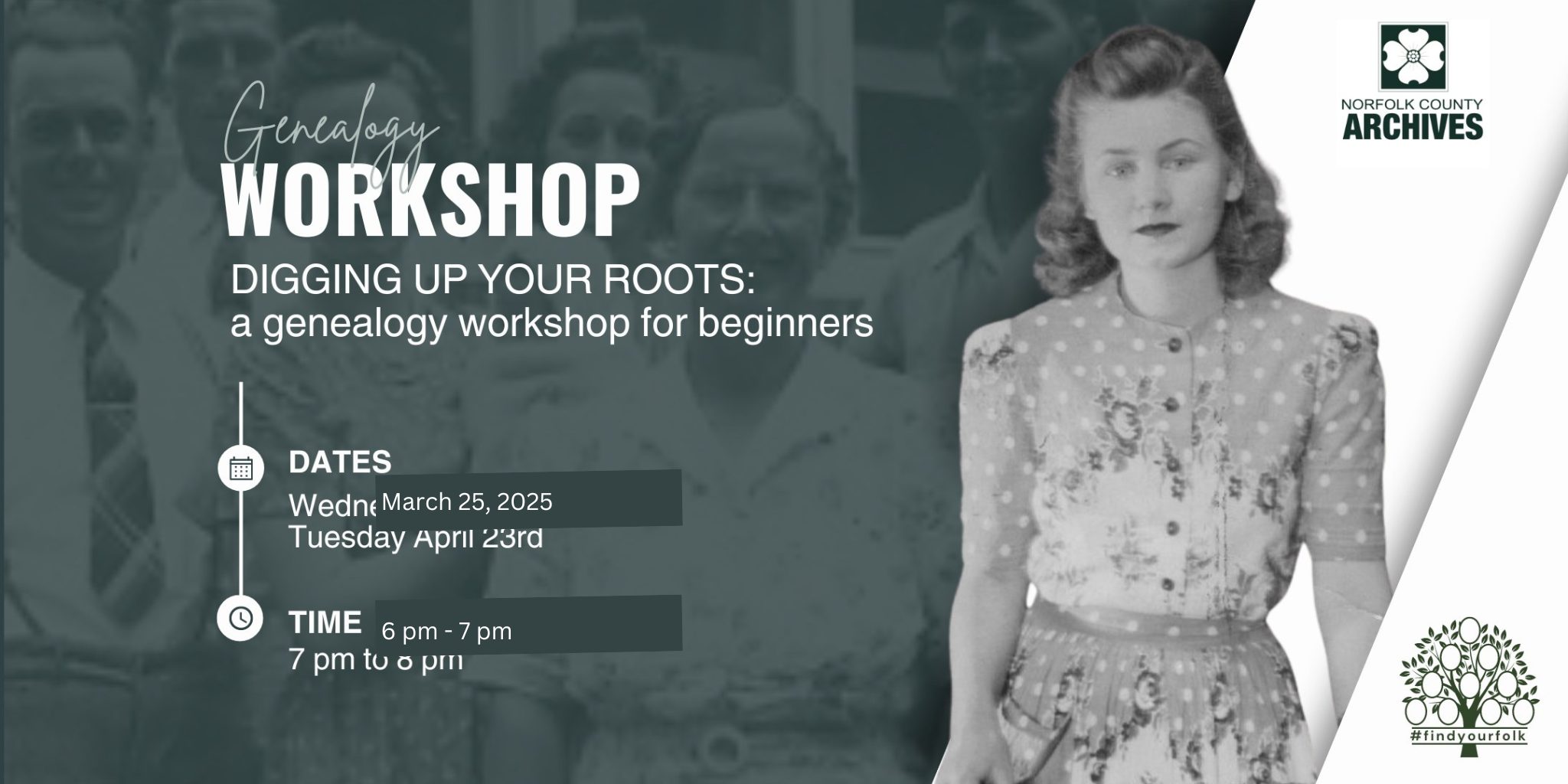 Adult Programs & Workshops - Norfolk County Heritage and Culture